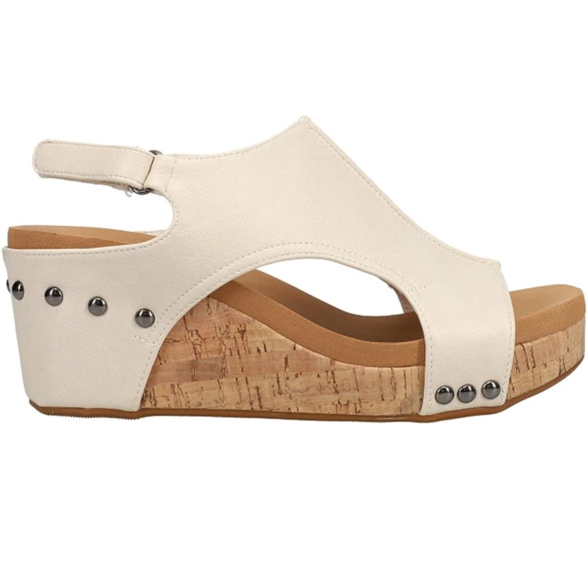 CORKYS Carley Cream Smooth Wedge – Magnolia Trading Post