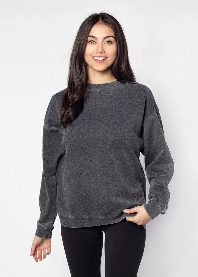 Chicka-d Campus Crew Sweatshirt Pullover Charcoal – Magnolia Trading Post