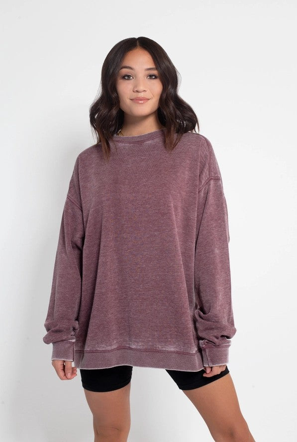 Chicka-d Campus Crew Sweatshirt Pullover Maroon – Magnolia Trading Post