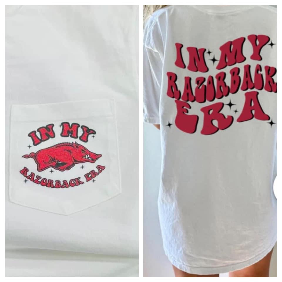 Comfort Colors In My Razorback Era Long Sleeve Tee – Magnolia Trading Post